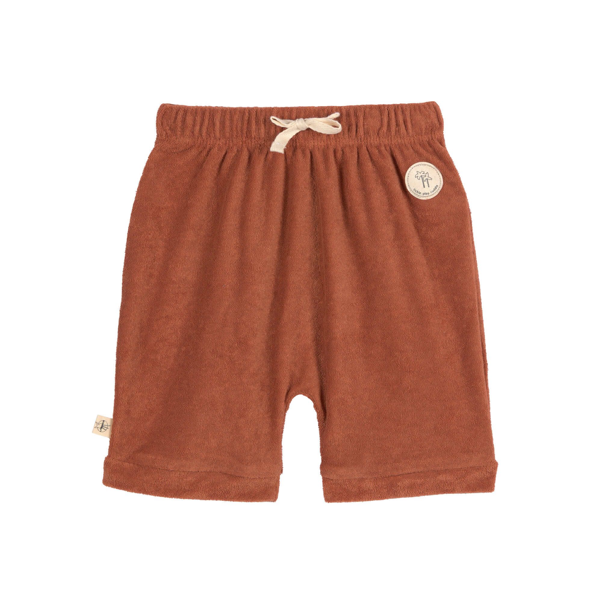 Vente en ligne pour bébé | Short en tissu éponge Rouille Lassig à ...